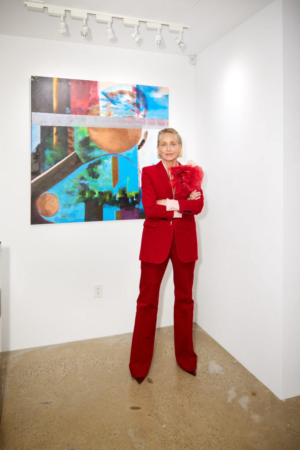 C. Parker Gallery – Sharon Stone Opening - Fairfield County Look