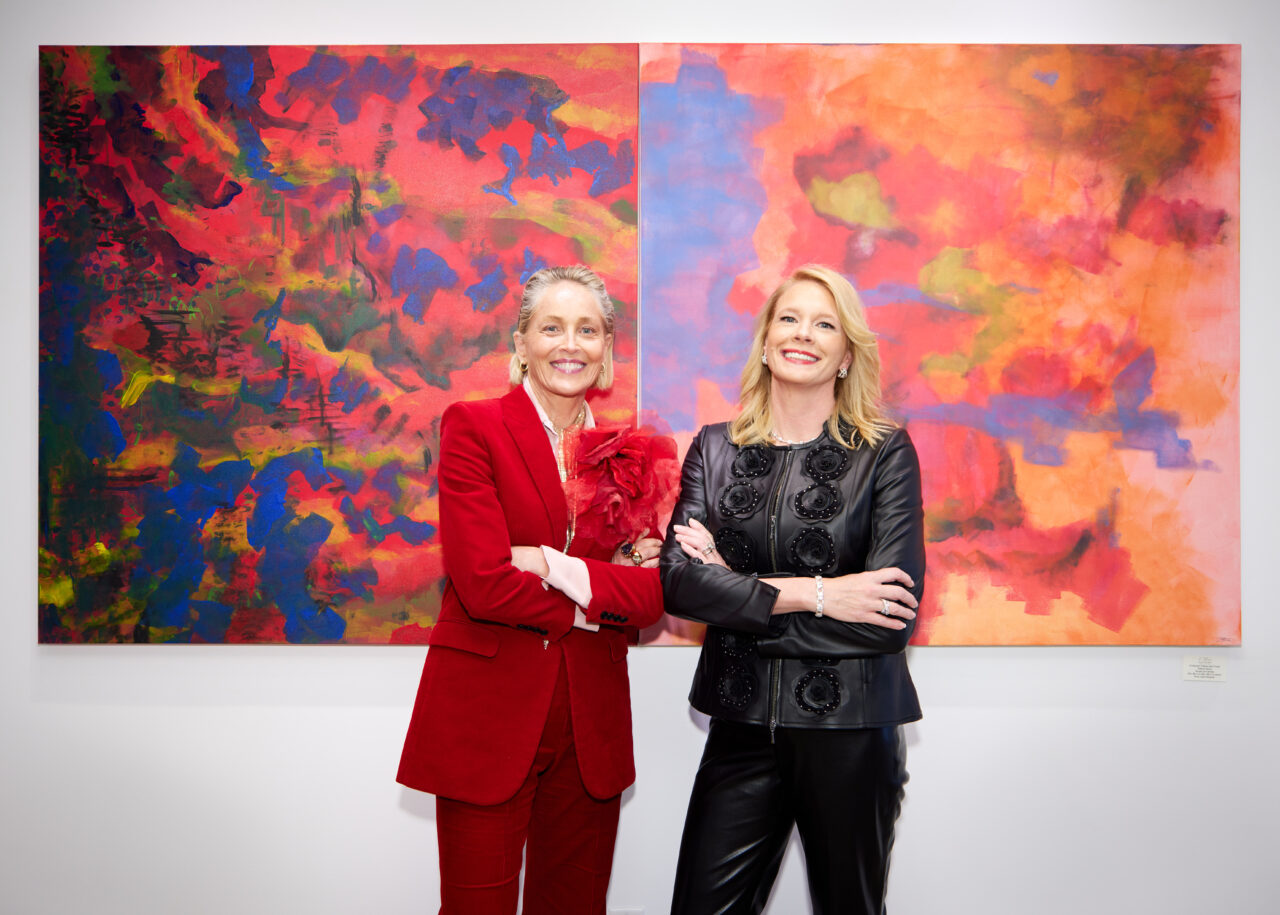 C. Parker Gallery – Sharon Stone Opening - Fairfield County Look