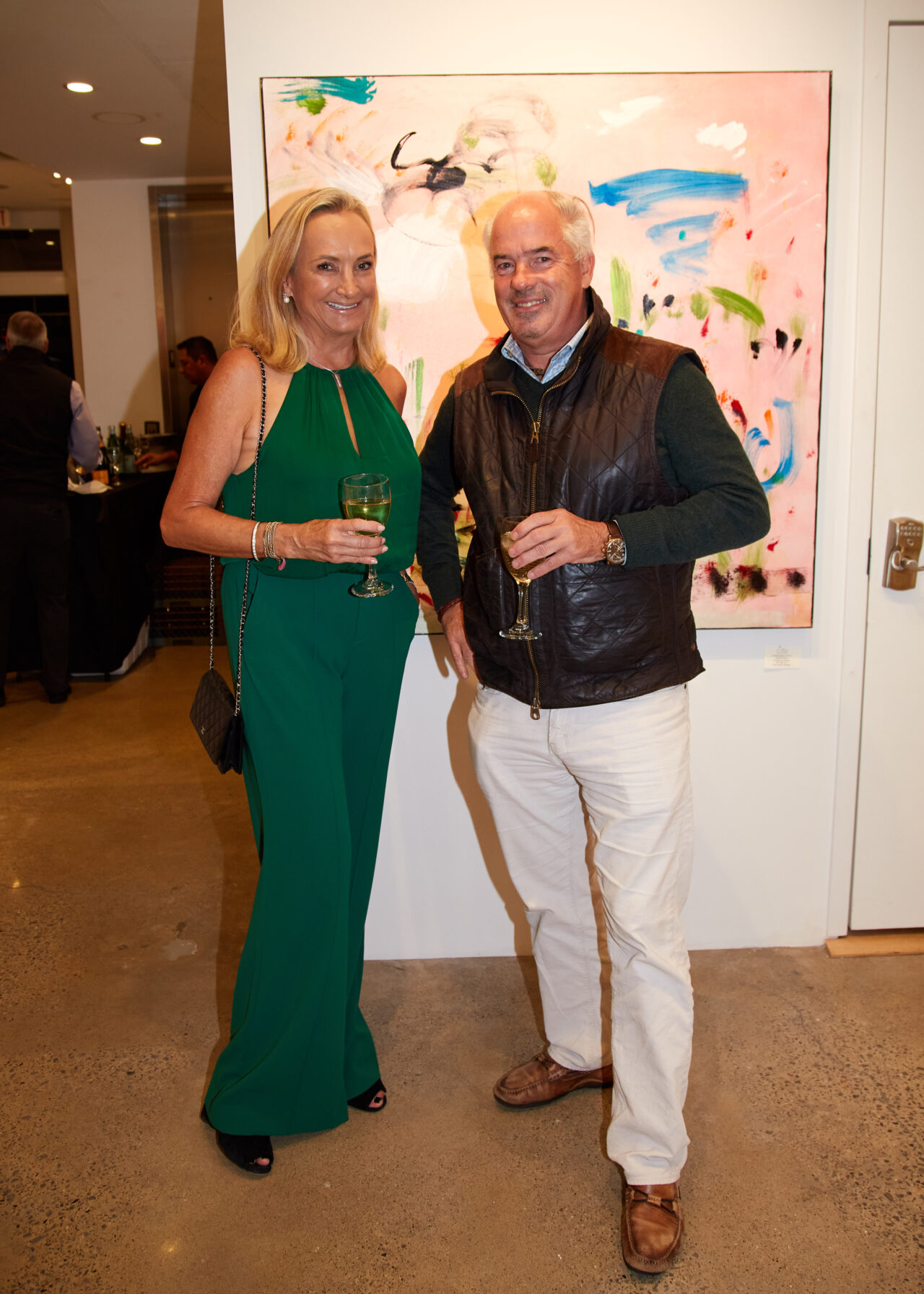 C. Parker Gallery – Sharon Stone Opening - Fairfield County Look