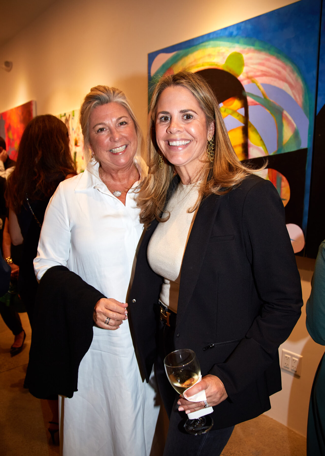 C. Parker Gallery – Sharon Stone Opening - Fairfield County Look