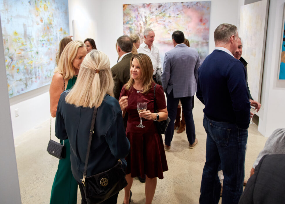C. Parker Gallery – Sharon Stone Opening - Fairfield County Look