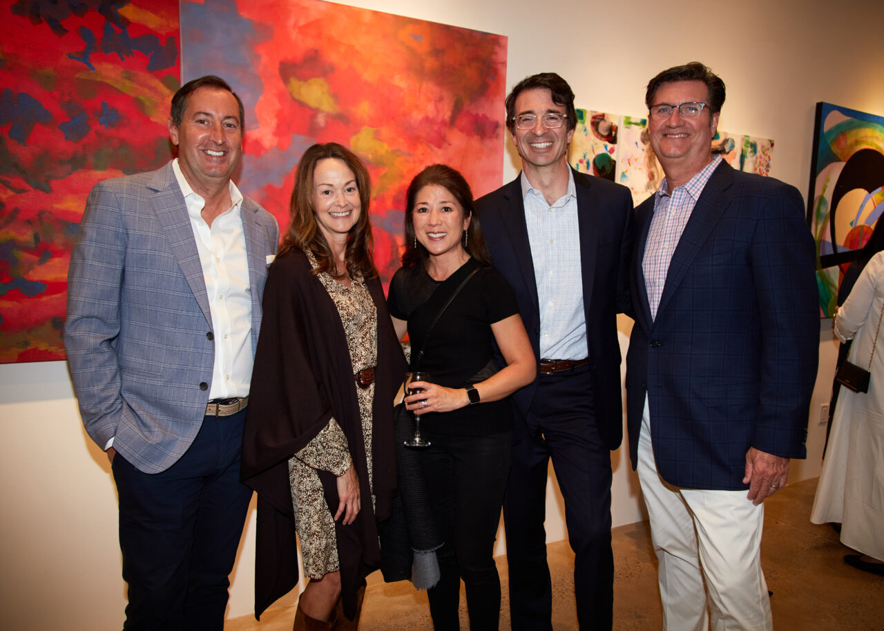 C. Parker Gallery – Sharon Stone Opening - Fairfield County Look