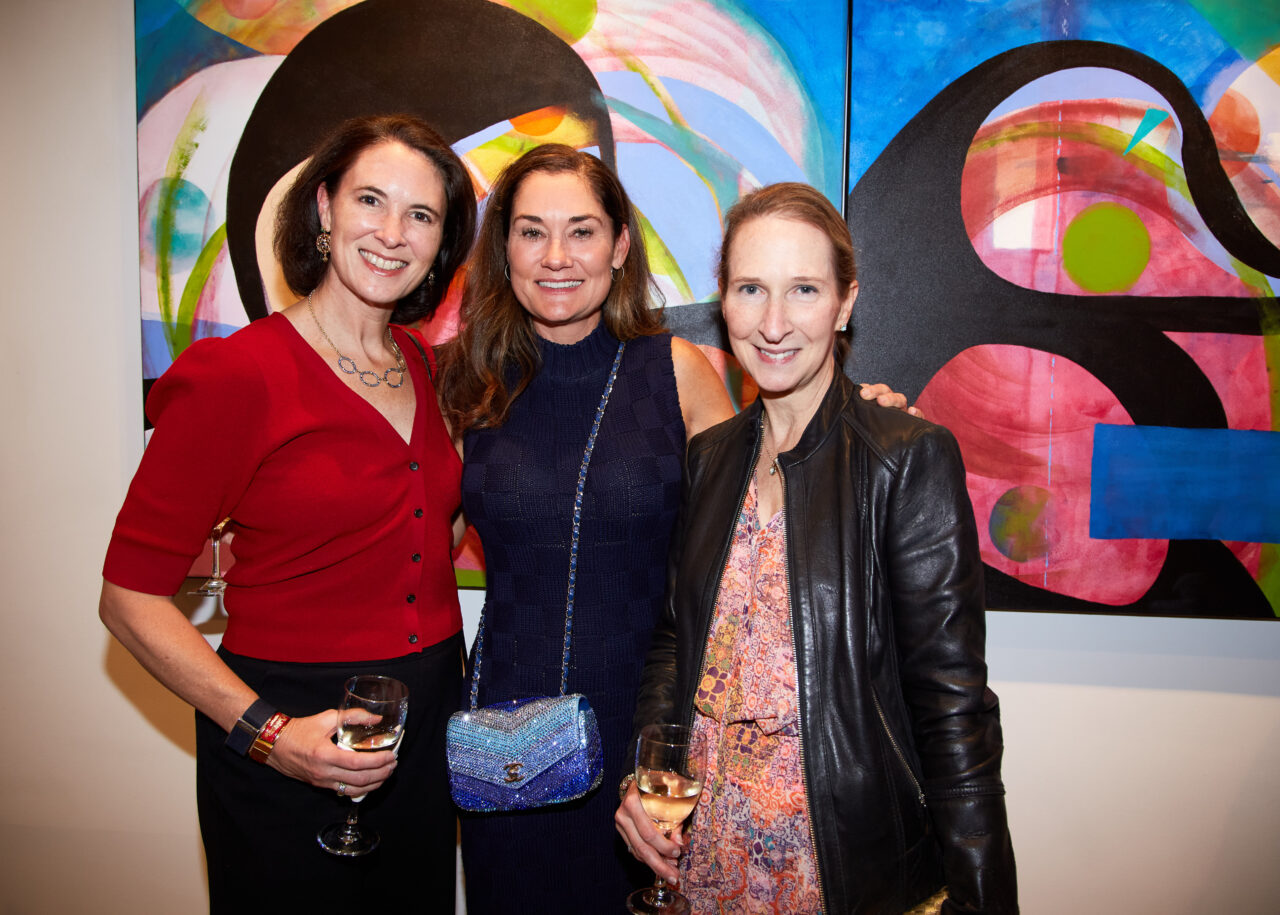 C. Parker Gallery – Sharon Stone Opening - Fairfield County Look