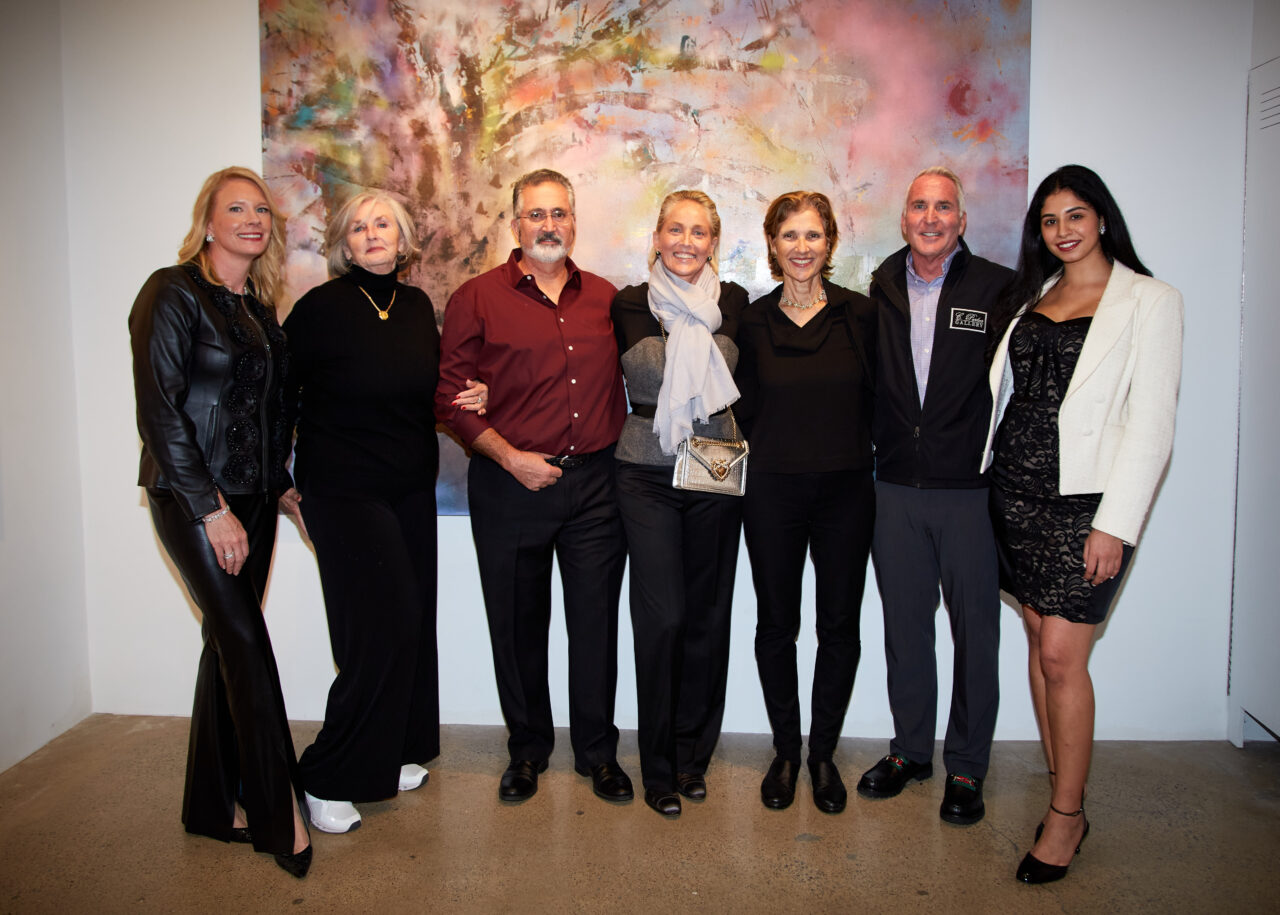 C. Parker Gallery – Sharon Stone Opening - Fairfield County Look