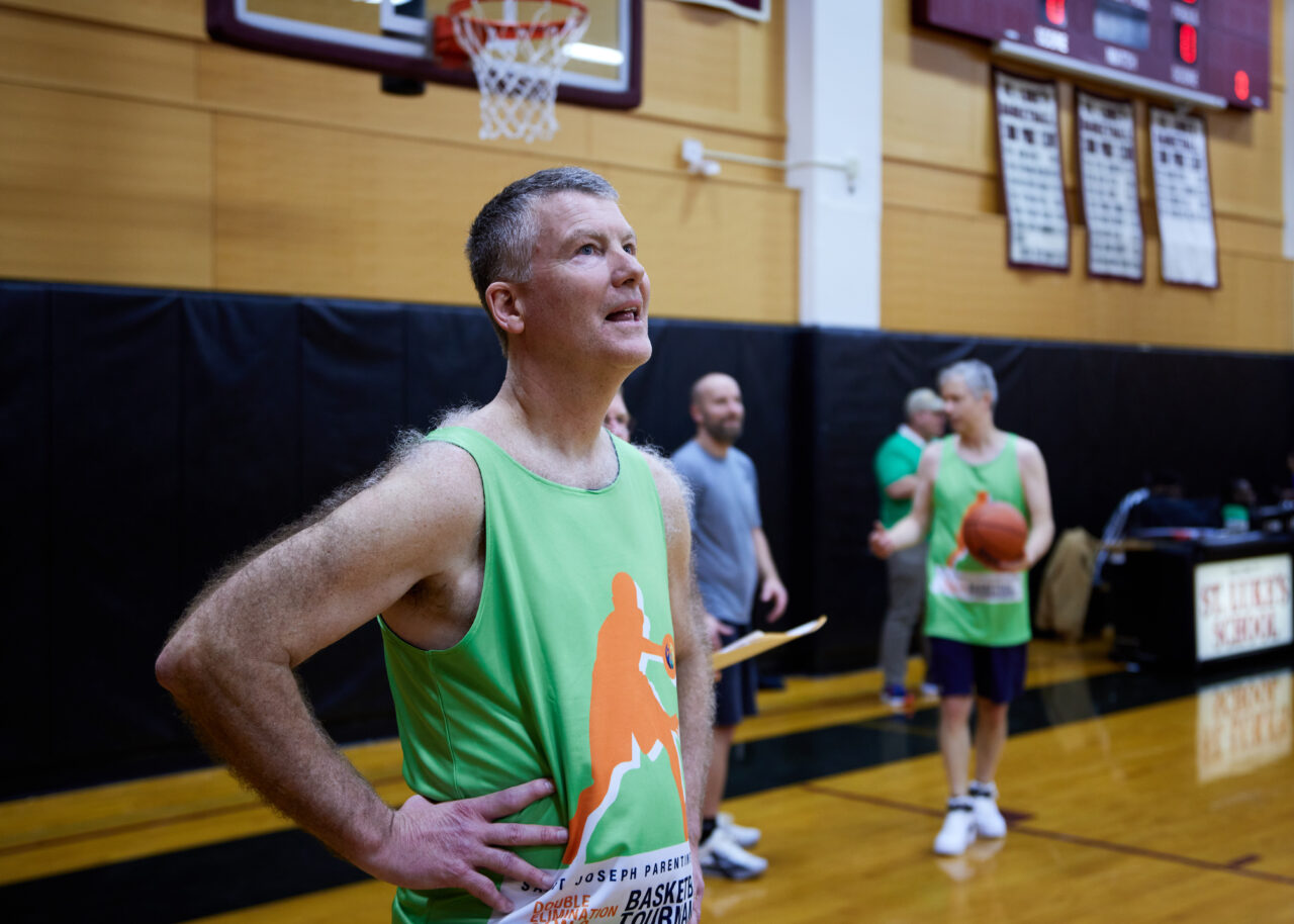 St. Joseph Parenting Center Basketball - Fairfield County Look