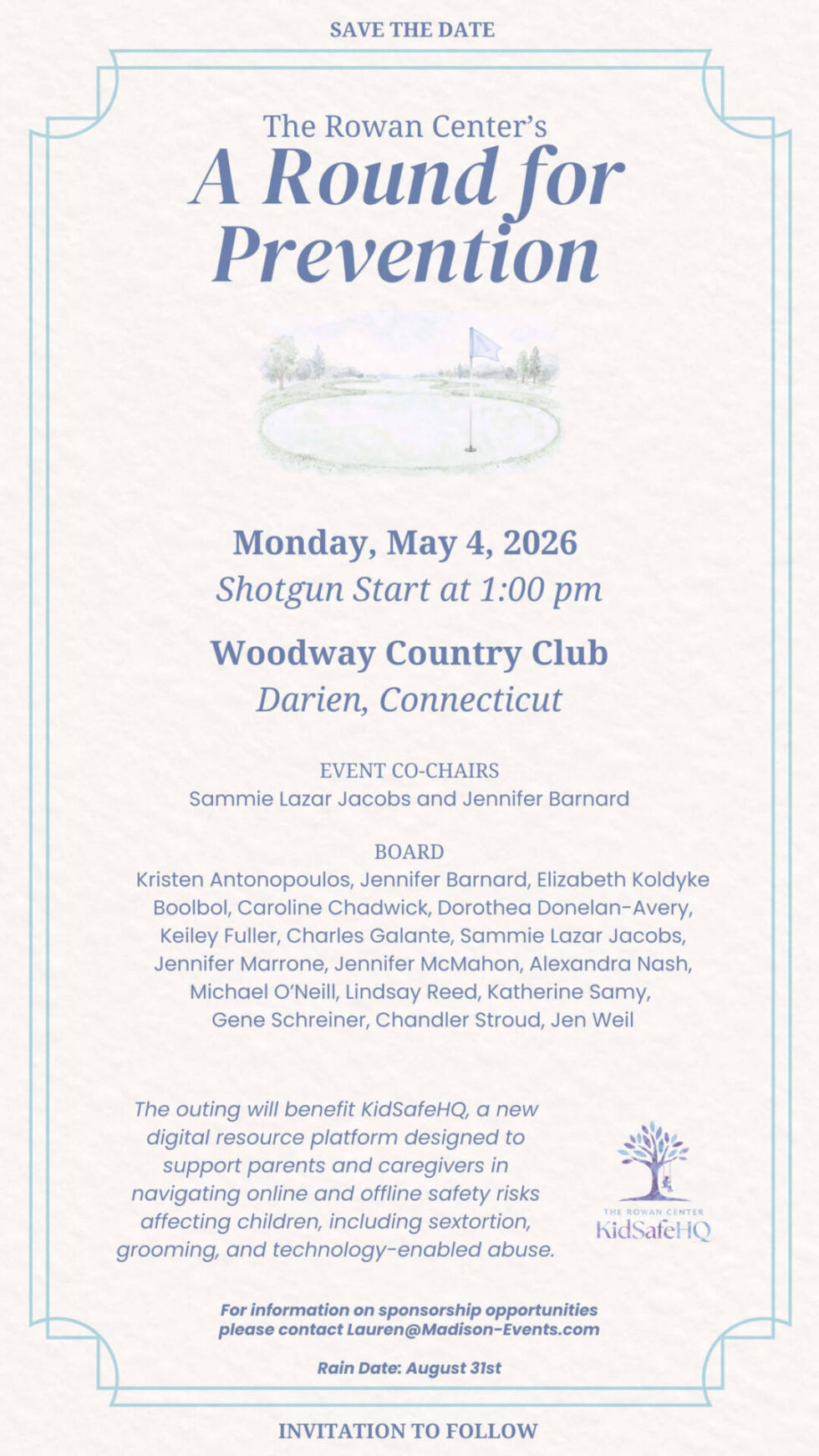 The Rowan Center’s Golf Outing - Fairfield County Look